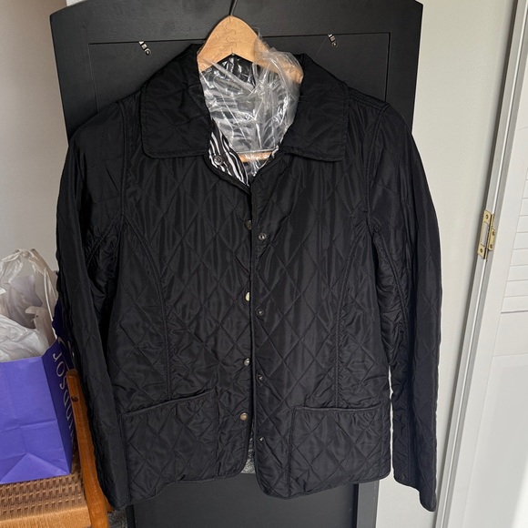 Casual Identity | Jackets & Coats | Mens Classic Black Quilted Jacket ...
